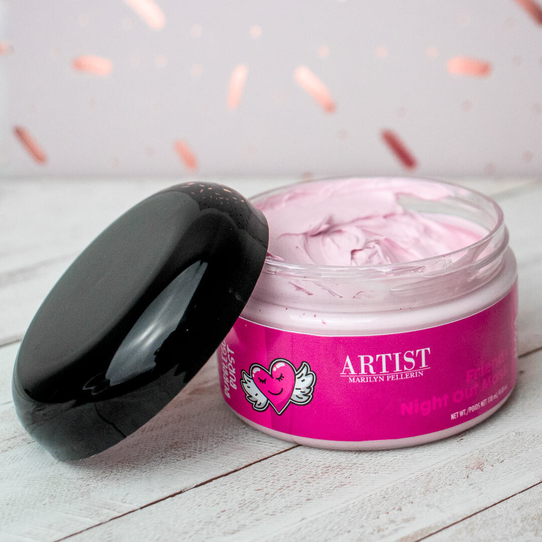 Masque d'argile rose à la gomme balloune ARTIST – ARTIST par Marilyn